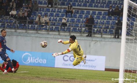 bishal shrestha bows out after a decade as nepal s backup goalkeeper