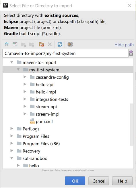 Lagom Importing An Existing Maven Project Into Intellij