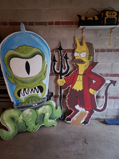 My Sister In Law Made These With Her Partner They Used Discarded Signs