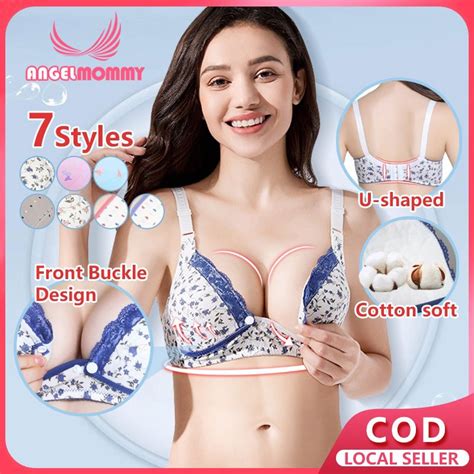 Angel Mommy Nursing Bra Cotton Women Maternity Underwear Breastfeeding