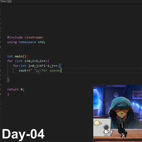 Day 04 Advanced Problems On Pattern Printing Part 1 Python Javascript