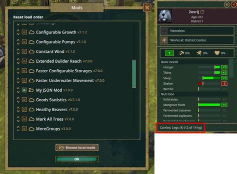 part 1 getting started luke s timberborn mods