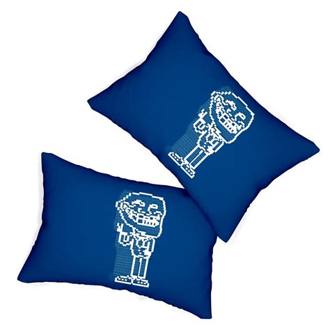 Troll Face Ascii Troll Face Meme Lumbar Pillows Sold By Ceremony Creased Sku 38988281