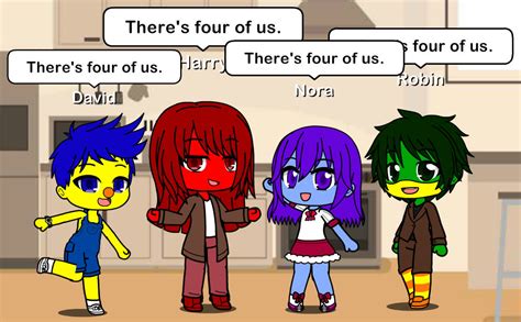 There's Four of Us Feat. My DHMIS OC by Smileheart110 on DeviantArt
