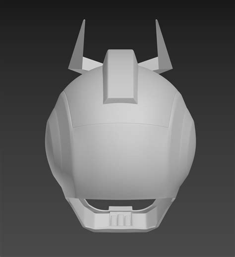 Mobile Suit Gundam Char Pilot Helmet Char Aznable Cosplay 3d Model 3d