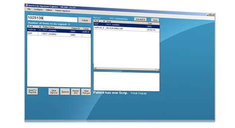 Signature Capture Quickscrip