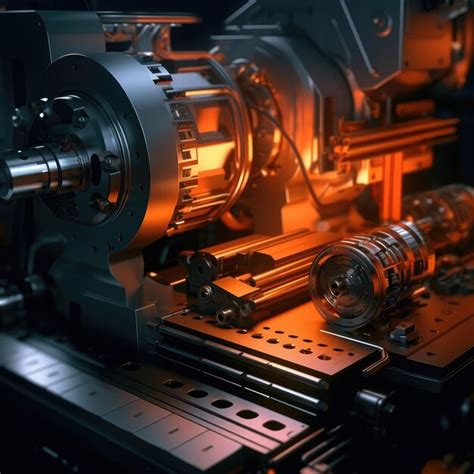 Premium Ai Image The Cnc Machine Of The Future