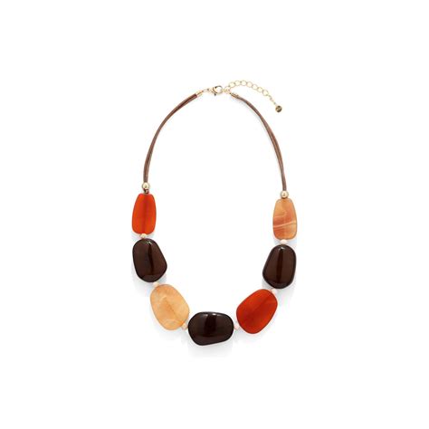 Multi Coloured Bead Necklace Fashion Jewellery Love4bags Boutique