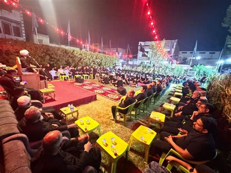 المجمع العلمي يقيم مجلس عزاء في بغداد إحياءً لشهر محرّم