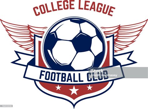 축구 축구 엠 블 럼입니다 레이블 상징 기호에 대 한 디자인 요소입니다 0명에 대한 스톡 벡터 아트 및 기타 이미지 0명 개체 그룹 경기 스포츠 Istock