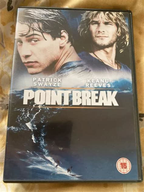 Point Break Dvd Keanu Reeves Patrick Swayze Gary Busey Kathryn Bigelow