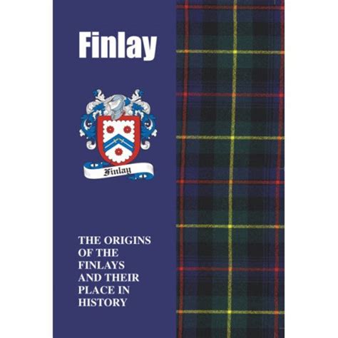 Scottish Clan Crest Tartan Information History Fact Book Finlay Clan