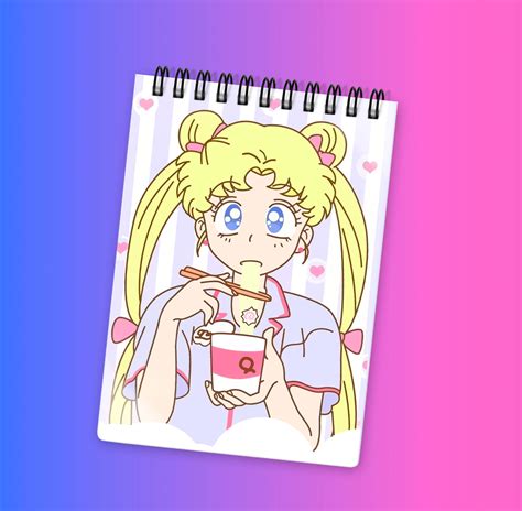 Croquera Sailor Moon Serena 1