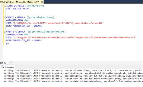 Accessing Net Libraries In Sql Server Centerspace