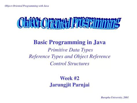 Ppt Object Oriented Programming Powerpoint Presentation Free
