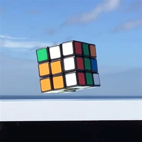 Self Solving Levitating Rubiks Cube Clive Maxfield