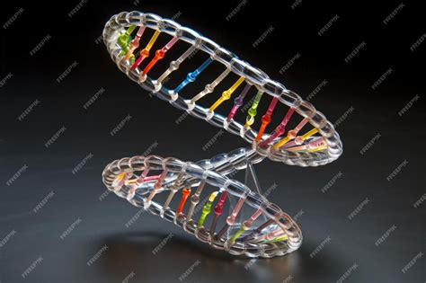 Premium Ai Image Dna Double Helix With Complementary Base Pairs Forming Unique Shape Created