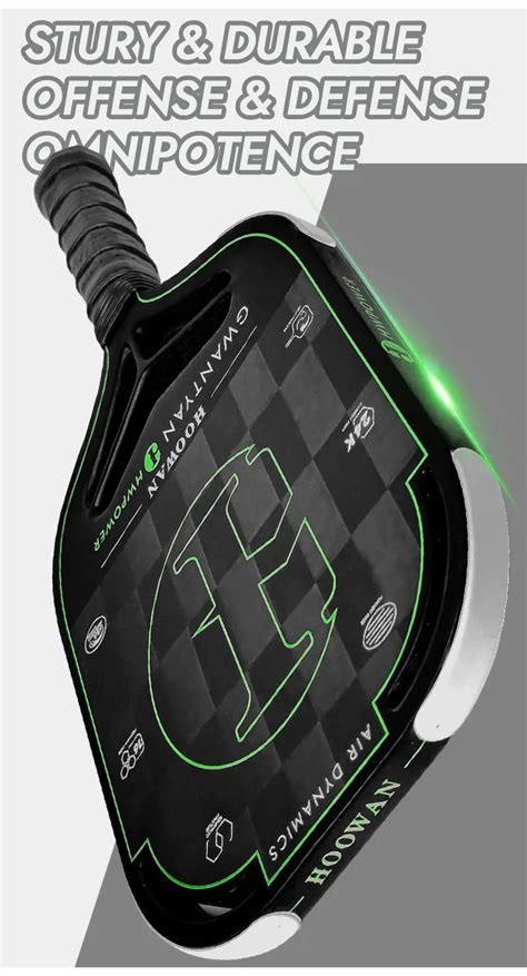 HOOWAN Pickleball Paddle 16MM HWPOWER GWANTYAN T700 24K Carbon Fiber