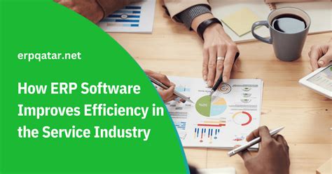 How Erp Software Improves Efficiency In The Service Industry
