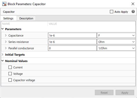 system scaling by nominal values matlab and simulink