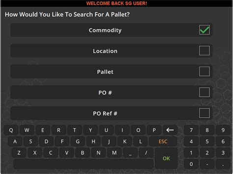 palletization module guide v5 traceability