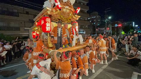 令和6年 猪飼野秋祭り 宮入〜小屋入れ Youtube