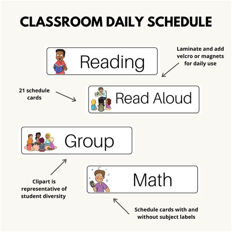 Daily Schedule Classroom Daily Schedule Classroom Management Visual Schedule Homeschool