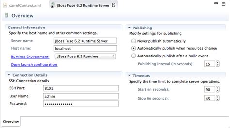 Chapter 9 To Publish A Fuse Project To Red Hat JBoss Fuse Red Hat