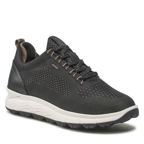 Sneakersy Geox D Spherica 4x4 B Abx C D2626c 0006k C0976 Black Dk