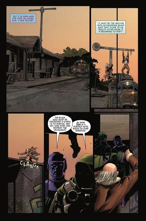 Doctor Doom And Kang The Conqueror Become Train Hobos In Doctor Doom 6
