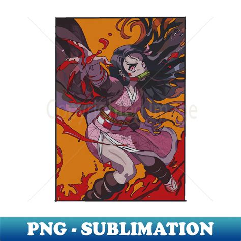 Nezuko Kamado Demon Slayer Premium Png Sublimation File Inspire