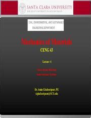 CENG43 Lecture 4 D1 Pdf Mechanics Of Materials CENG 43 Lecture 4