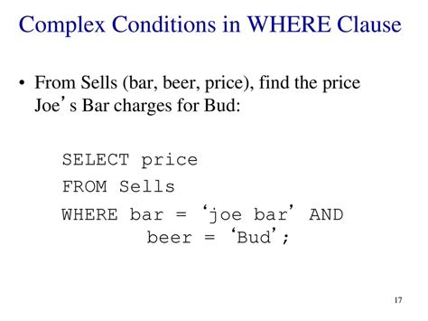 06a Sql 1 The Basics Select From Where Ppt Download