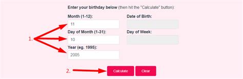 Day Of The Week Calculator Online Yttags