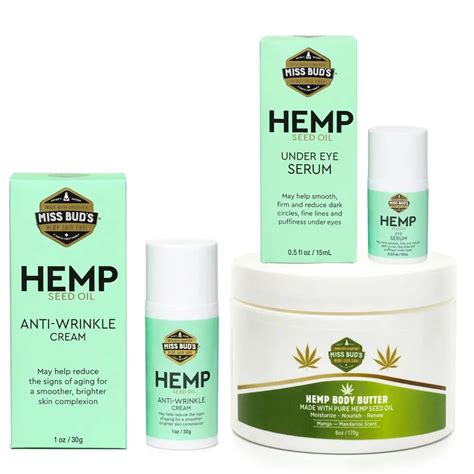 2021 Hemp Skin Care Rejuvenation Set Uncle Buds Hemp