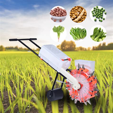 Hand Corn Microgreen Paddy Vegetable Planter Machine Seeder Seed