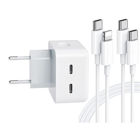 Set Incarcator 40W Dual USB C PD 3 0 Pentru IPhone 15pro 15 ProMax 14 13 12 Pro Max 1 Cablu