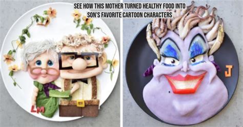 An Artist Cum Mother Turns Healthy Food Into Her Sons Favorite