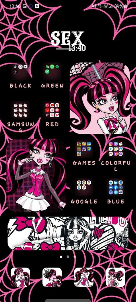 Custom Monster High Hello Kitty Iphone Wallpaper Phone Inspiration