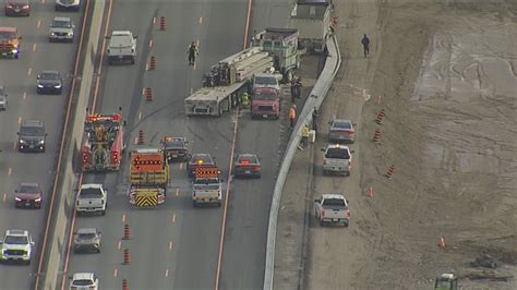 Stolen Pickup Crashes Into Tractor Trailers On Hwy 400 Suspects