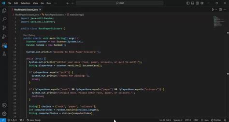 Harshini Karampudi On Linkedin Task 2 Rock Paper Scissors Game Using