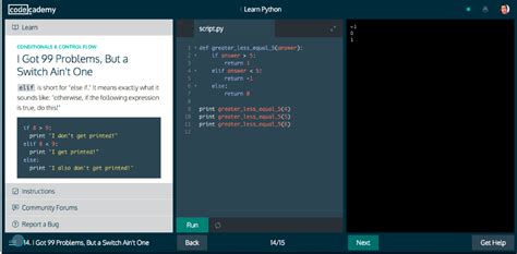 3 Conditionals And Control Flow