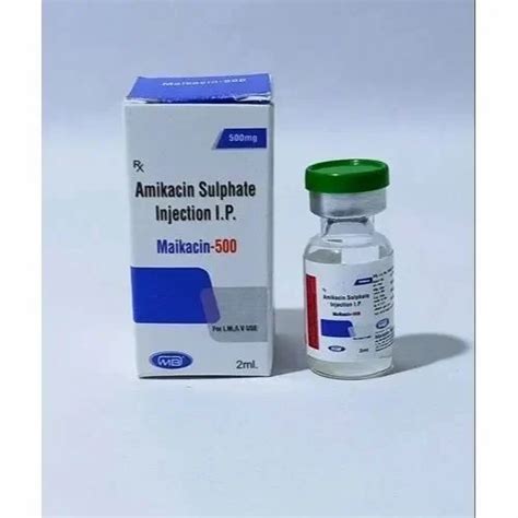 Amikacin Sulphate Injection IP At Rs 101 Vial Amikacin Injections In