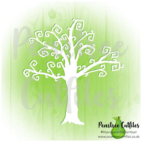 Spooky Tree Peartree Cutfiles