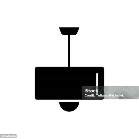 현대 천장 램프의 벡터 그림입니다 드럼 빛의 평면 아이콘입니다 가정 및 사무실에 대 한 간단한 펜 던 트입니다 흰색 배경에 고립 0명에 대한 스톡 벡터 아트 및 기타 이미지