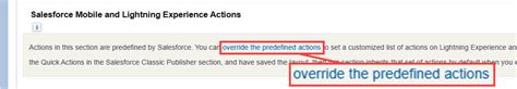 Global Publisher Layouts In Salesforce