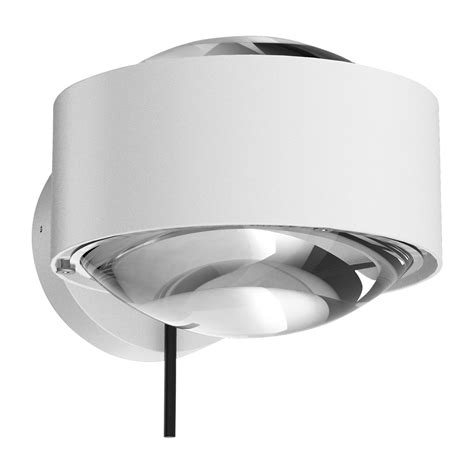 Puk Maxx Wall LED Linsen klar weiß matt chrom Lampenwelt de