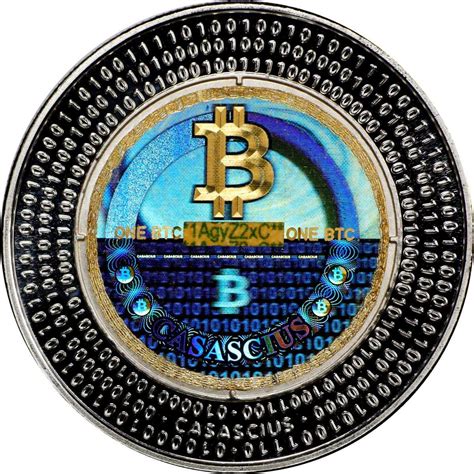 Sold Price 2013 Casascius 1 Bitcoin Btc Loaded Firstbits 1agyz2xc