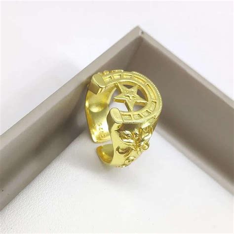 Kujo Jotaro Jolyne Steel Ball Run Johnny Joestar Cosplay Ring Joe Kid