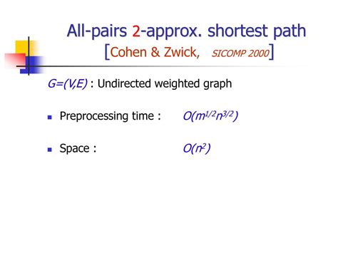 improved randomized algorithms for path problems in graphs ppt download